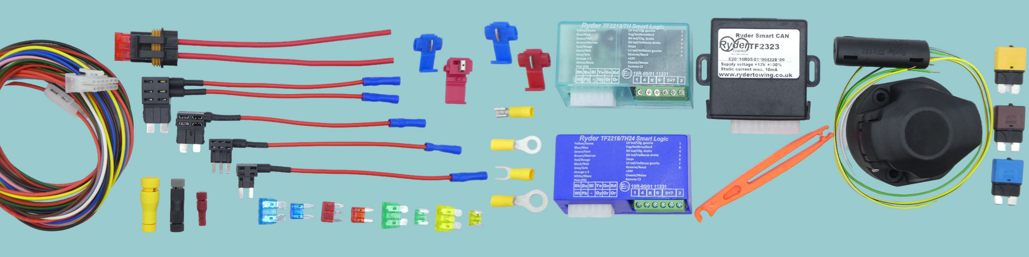 Ryder Towing Ltd | Trailer & Towbar Electrics, Relays & Wiring Kits