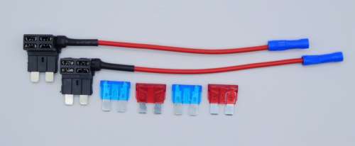 Fuse Tap ATO, Pack of fuse taps with 10 and 15 amp fuses