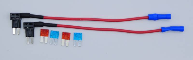 Fuse Tap Micro2, Pack of fuse taps with 10 and 15 amp fuses