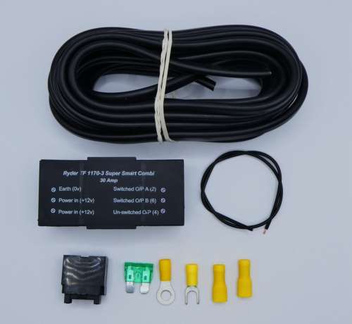 30A Voltage-sensing combination relay kit